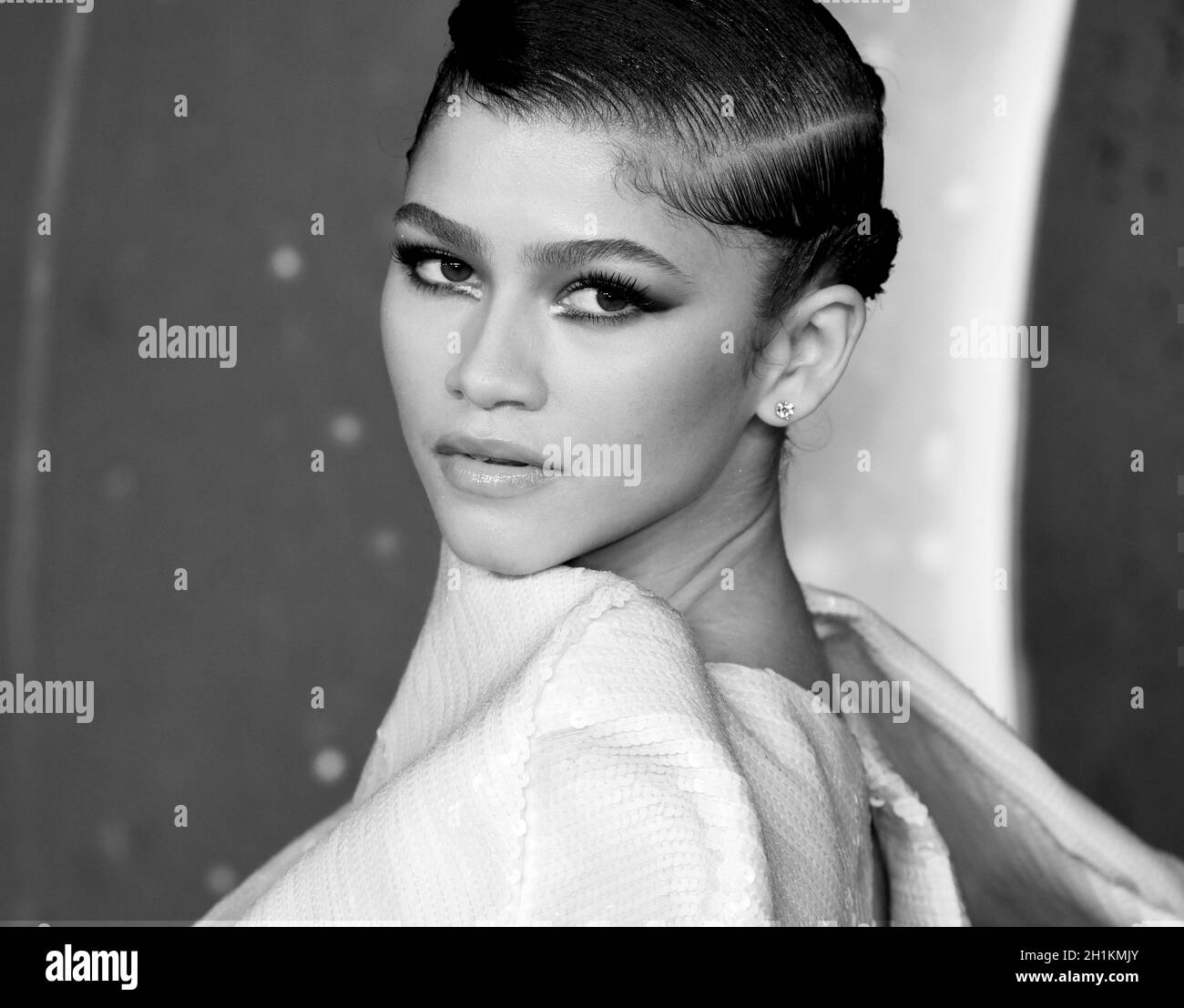 October 18th, 2021. London, UK. Zendaya arriving at the Dune UK Special ...