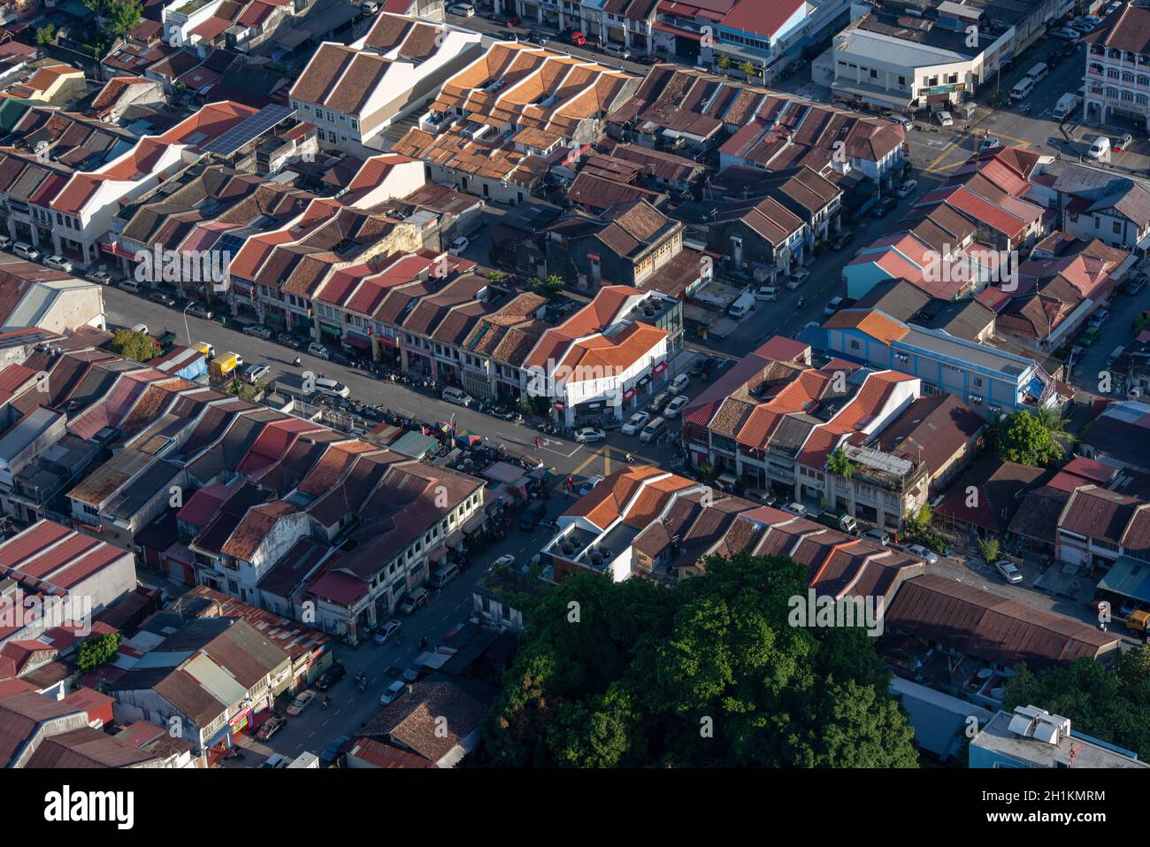 Aerial view georgetown heritage house hi-res stock photography and ...