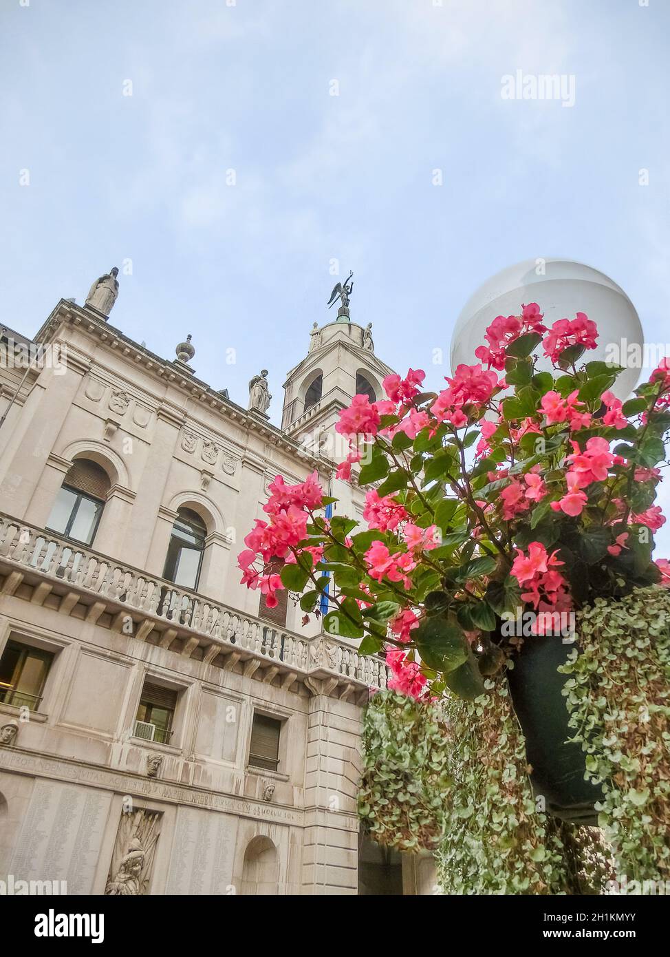 Palazzo, historical building of the Padova Italy Stock Photo - Alamy