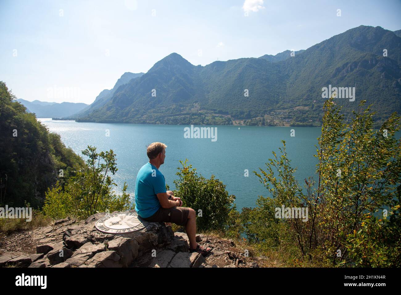 Lake d'Idro, Italy Stock Photo - Alamy