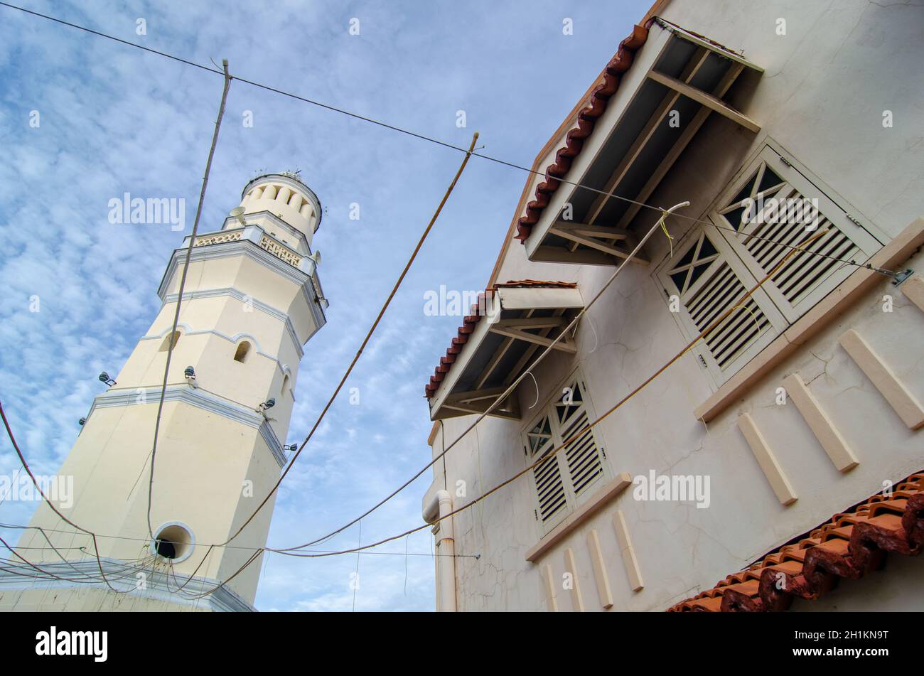 Georgetown, Penang/Malaysia - May 28 2018: Acheh Mosque at Georgetown ...