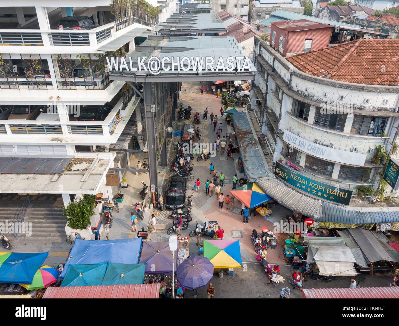 Chowrasta market hi-res stock photography and images - Alamy