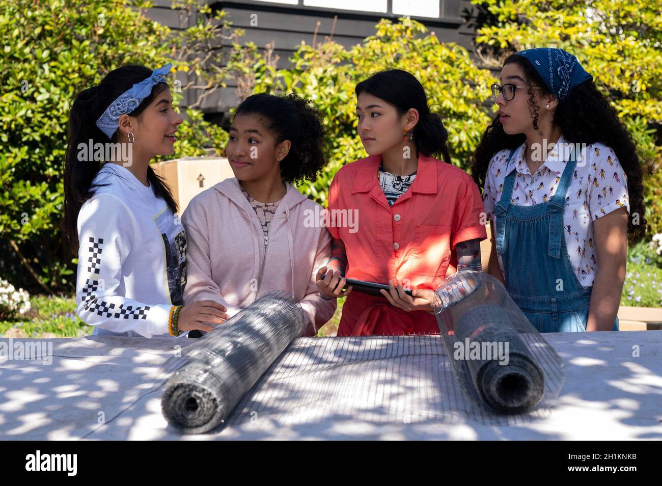THE BABY-SITTERS CLUB, from left: Kyndra Sanchez, Anais Lee, Momona ...
