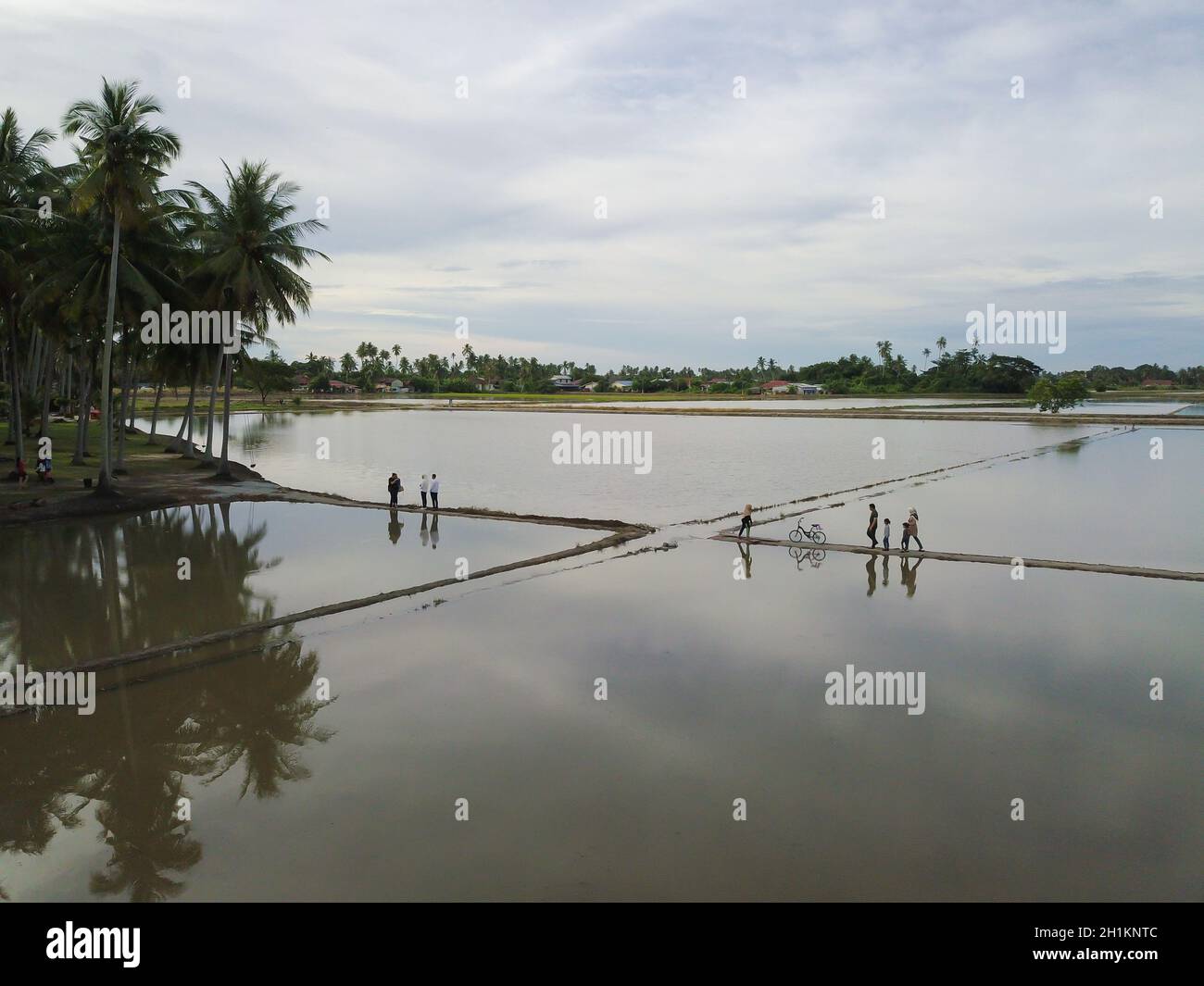 Penaga, Penang/Malaysia - Nov 01 2019: People enjoy eco tourism scenery ...