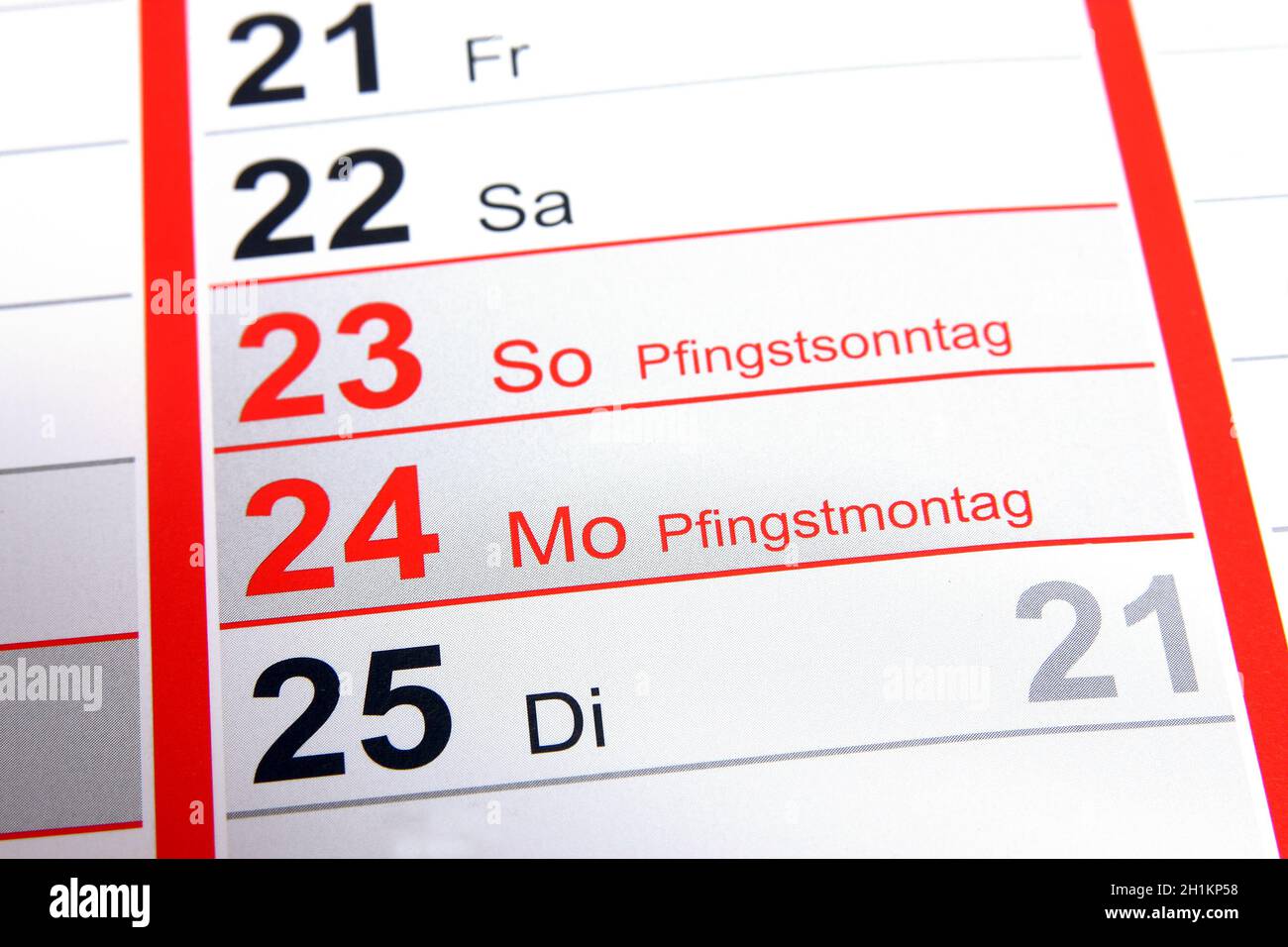 Kalender 2021 feiertage hi-res stock photography and images - Alamy
