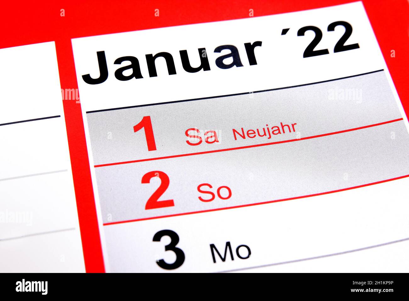 2022 kalender hi-res stock photography and images - Alamy