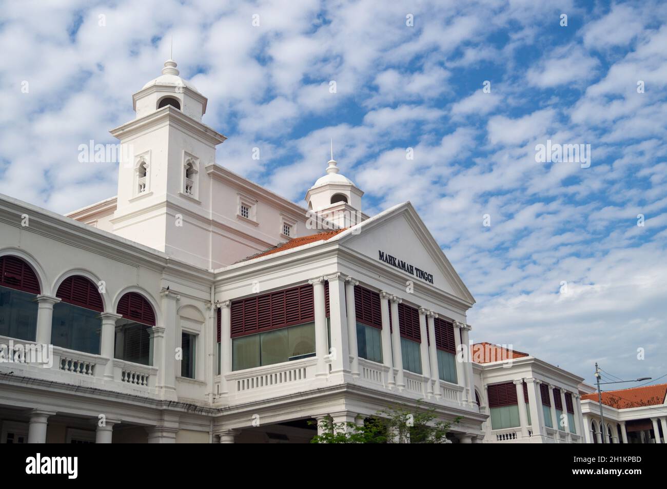 Georgetown, Penang/Malaysia - Feb 14 2020: Penang High Court under blue sun Stock Photo - Alamy