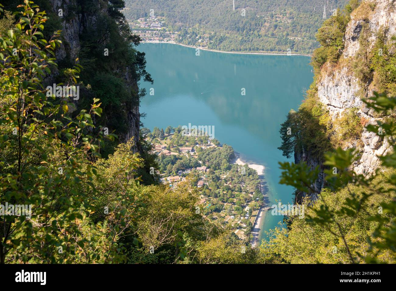 Lake d'Idro, Italy Stock Photo - Alamy