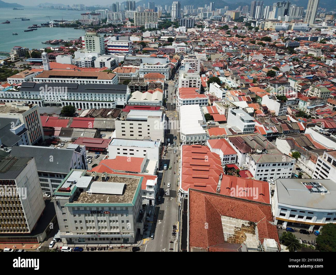 Georgetown penang beach street hi-res stock photography and images - Alamy