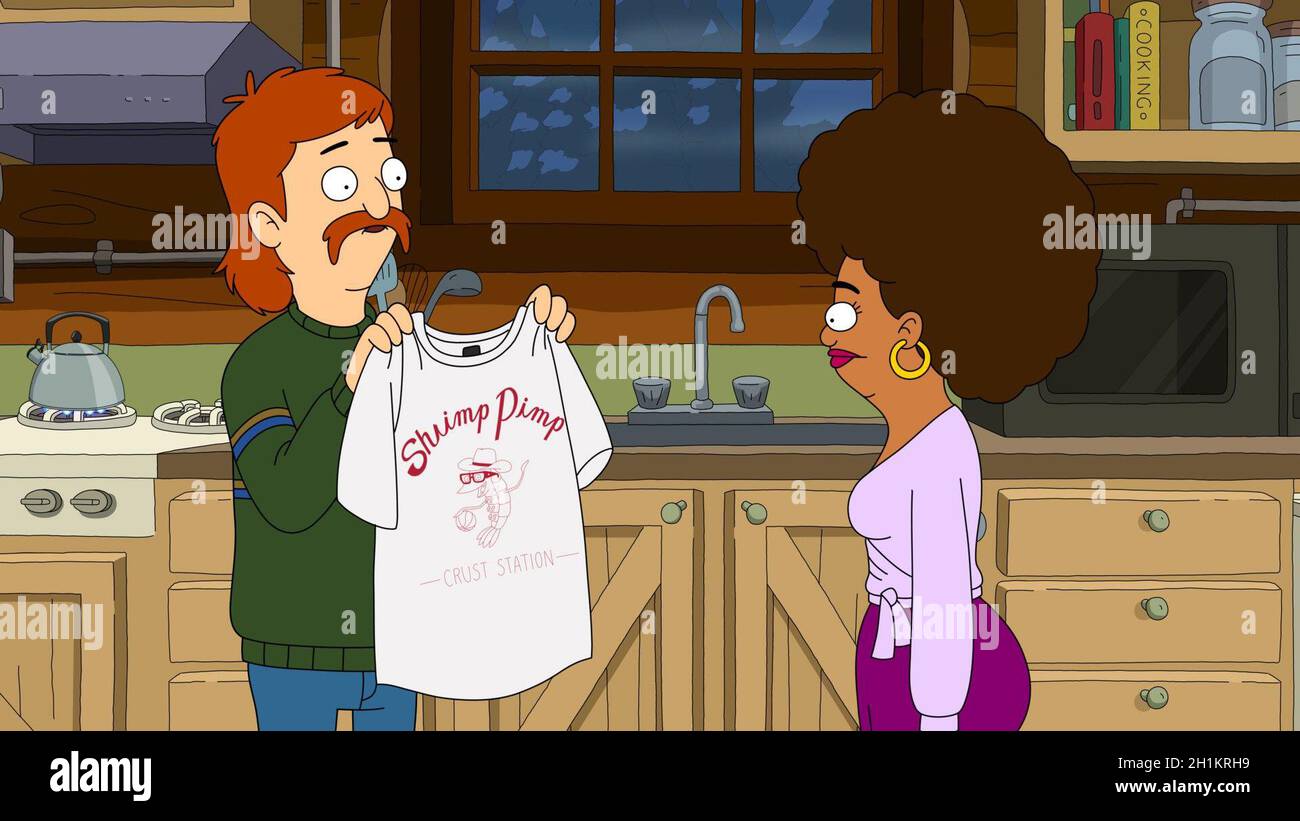 THE GREAT NORTH, from left: Wolf Tobin (voice: Will Forte), Honeybee ...