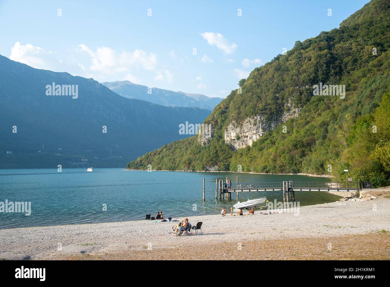 Lake d'Idro, Italy Stock Photo - Alamy