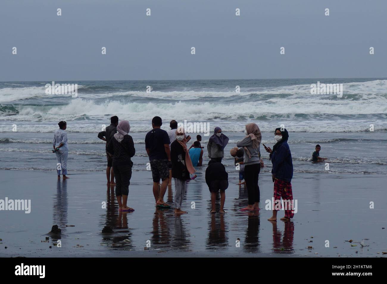 people vacation on parang tritis, yogyakarta, indonesia Stock Photo - Alamy