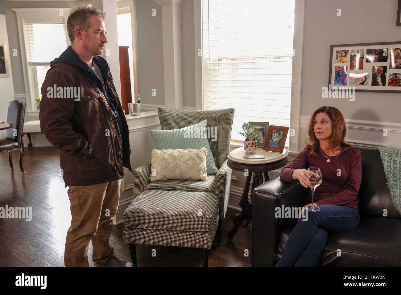 WORK IN PROGRESS, from left: Gerard Neugent, Karin Anglin, Life Got In ...