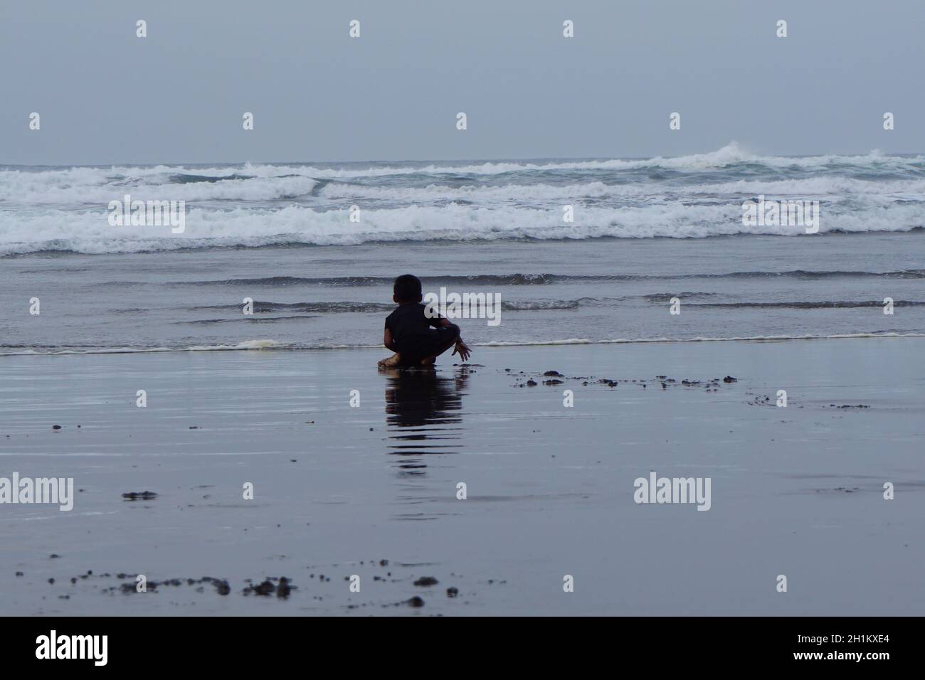 people vacation on parang tritis, yogyakarta, indonesia Stock Photo - Alamy