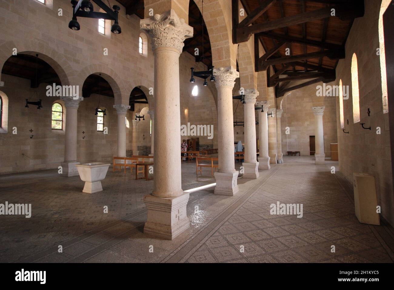 The Church of the Multiplication of the Loaves and the Fishes, Tabgha ...