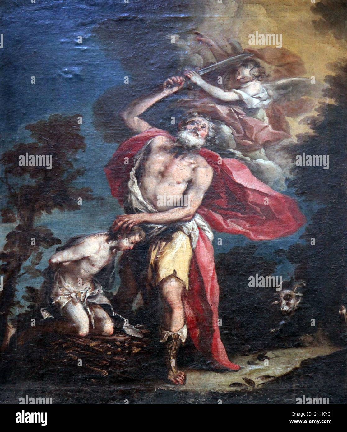 Abraham Sacrificing Isaac, Catholic Church of the Birth of the Virgin ...