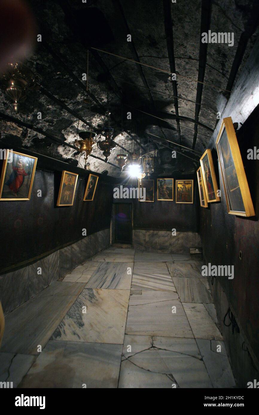 Grotto of Nativity. The Basilica of the Nativity is one of Bethlehem's ...