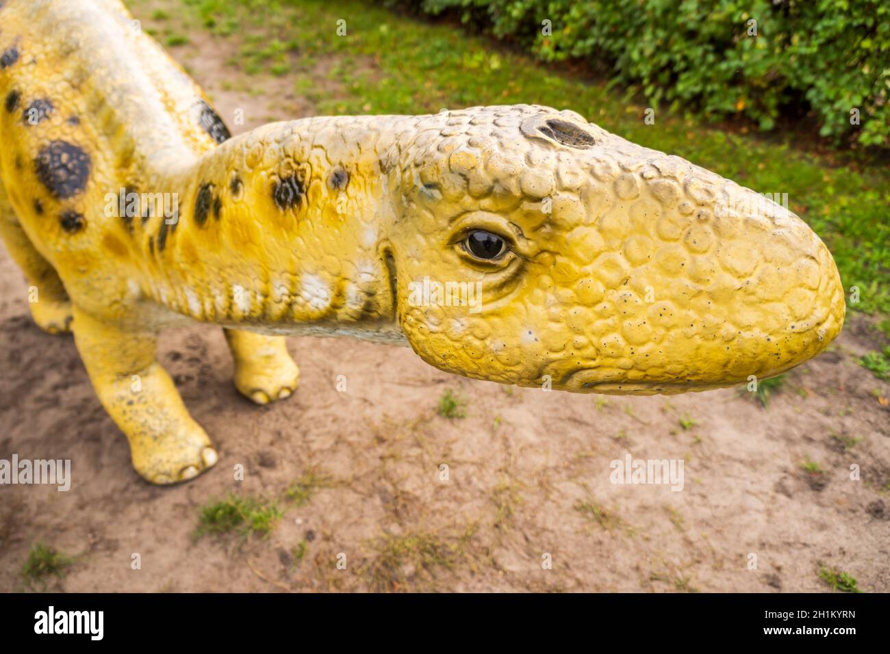 Realistic model of dinosaur hi-res stock photography and images - Alamy