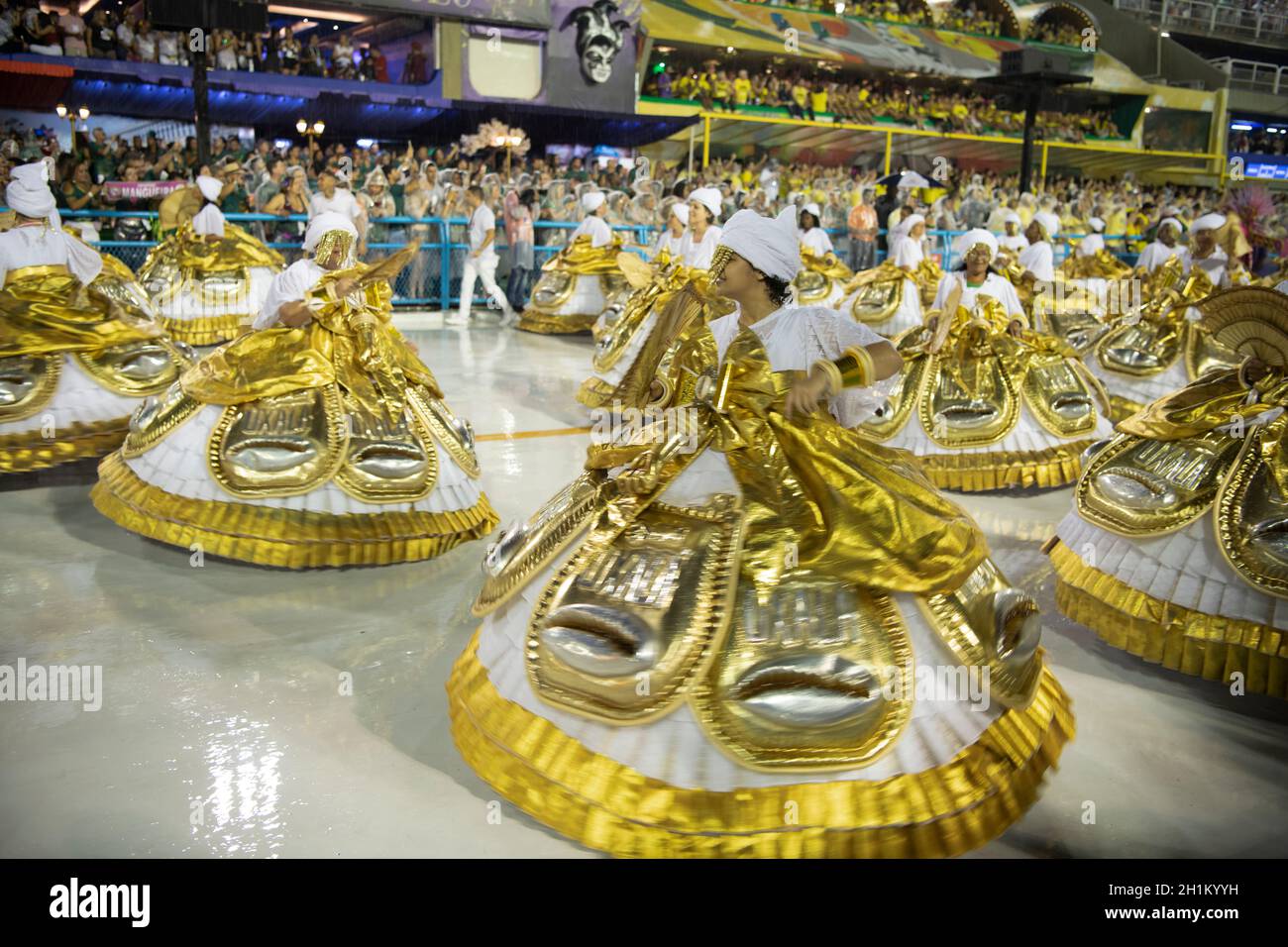 Rio de Janeiro, Brasil- February 29, 2020: Samba Parade at the 2020 ...