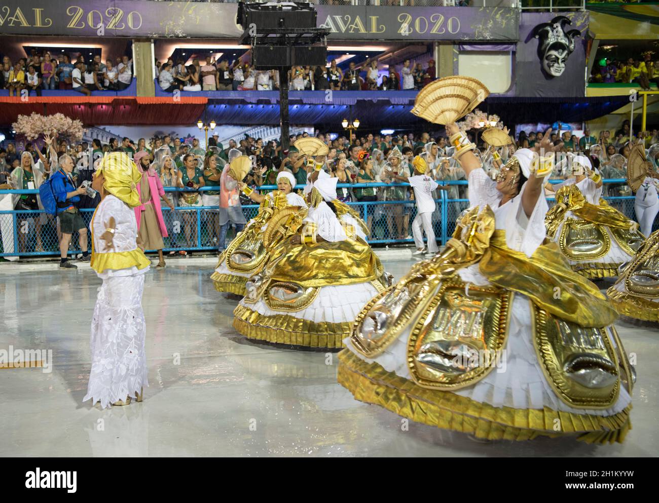 Rio de Janeiro, Brasil- February 29, 2020: Samba Parade at the 2020 ...