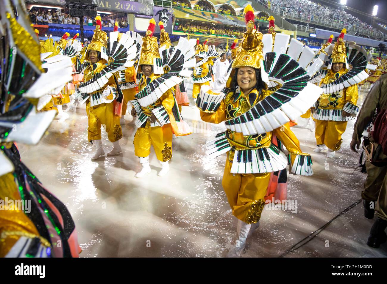 Rio de Janeiro, Brasil- February 29, 2020: Samba Parade at the 2020 ...