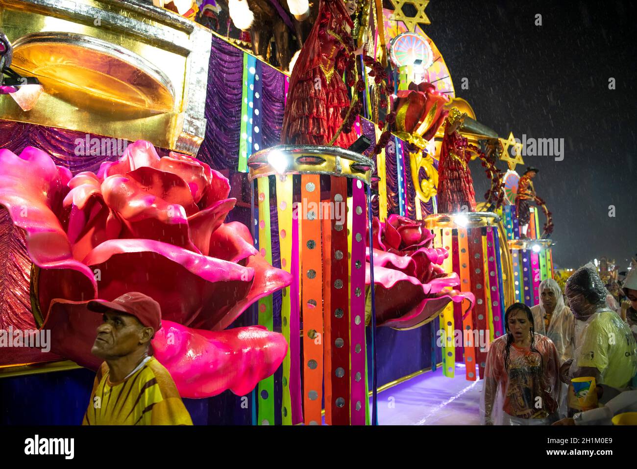Rio de Janeiro, Brasil- February 29, 2020: Samba Parade at the 2020 ...