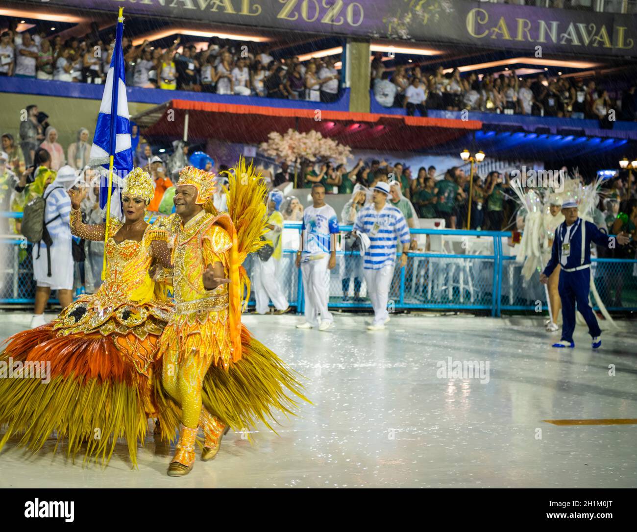 Rio de Janeiro, Brasil- February 29, 2020: Samba Parade at the 2020 ...