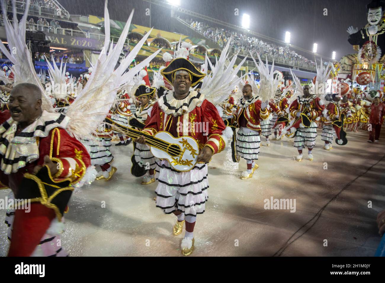 Rio de Janeiro, Brasil- February 29, 2020: Samba Parade at the 2020 ...