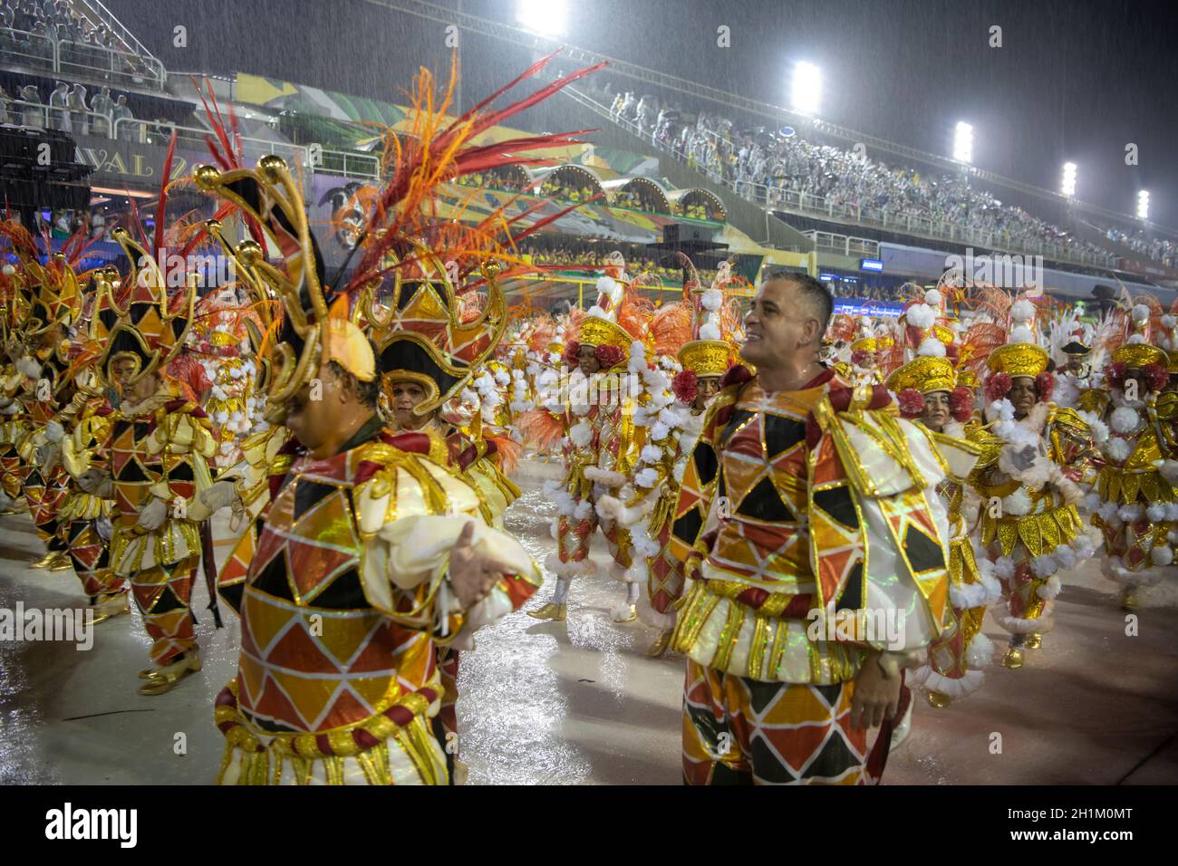 Rio de Janeiro, Brasil- February 29, 2020: Samba Parade at the 2020 ...
