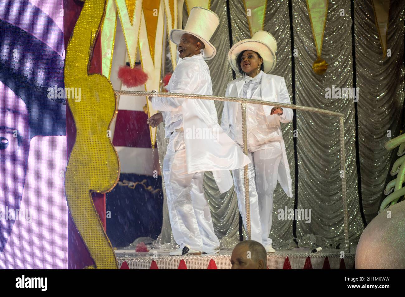 Rio de Janeiro, Brasil- February 29, 2020: Samba Parade at the 2020 ...