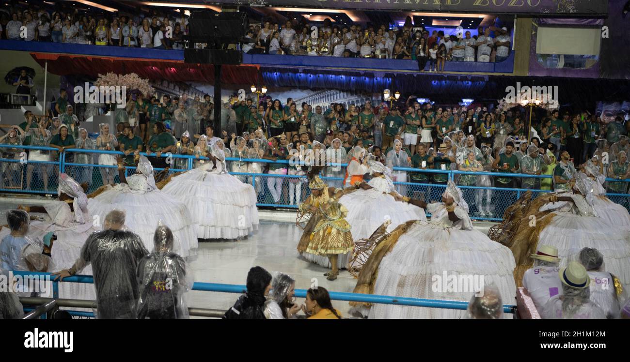 Rio de Janeiro, Brasil- February 29, 2020: Samba Parade at the 2020 ...