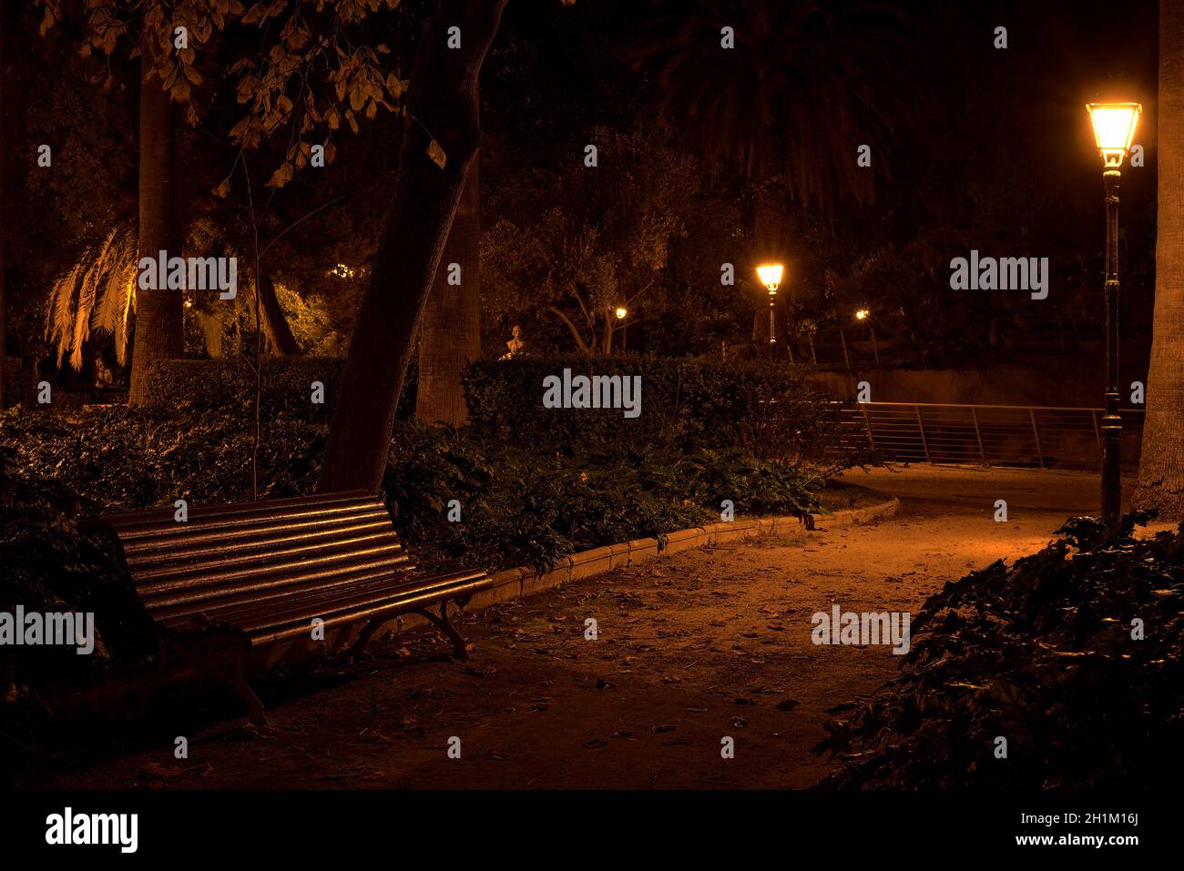 Night streetlights hi-res stock photography and images - Alamy