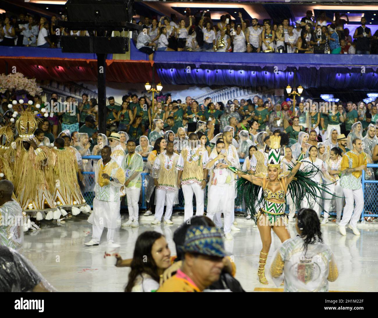 Rio de Janeiro, Brasil- February 29, 2020: Samba Parade at the 2020 ...