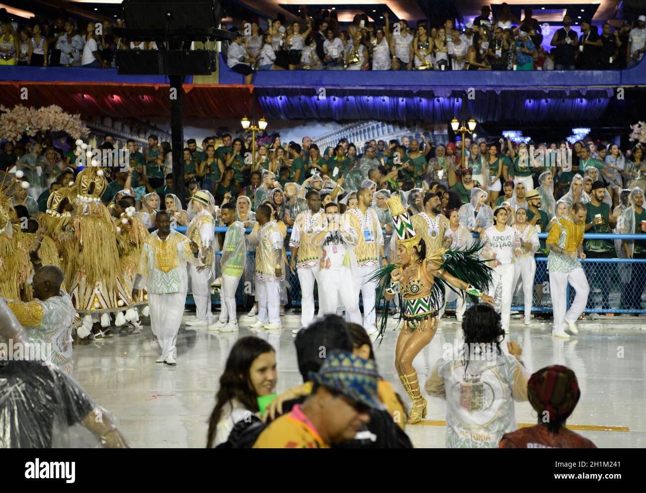 Rio de Janeiro, Brasil- February 29, 2020: Samba Parade at the 2020 ...