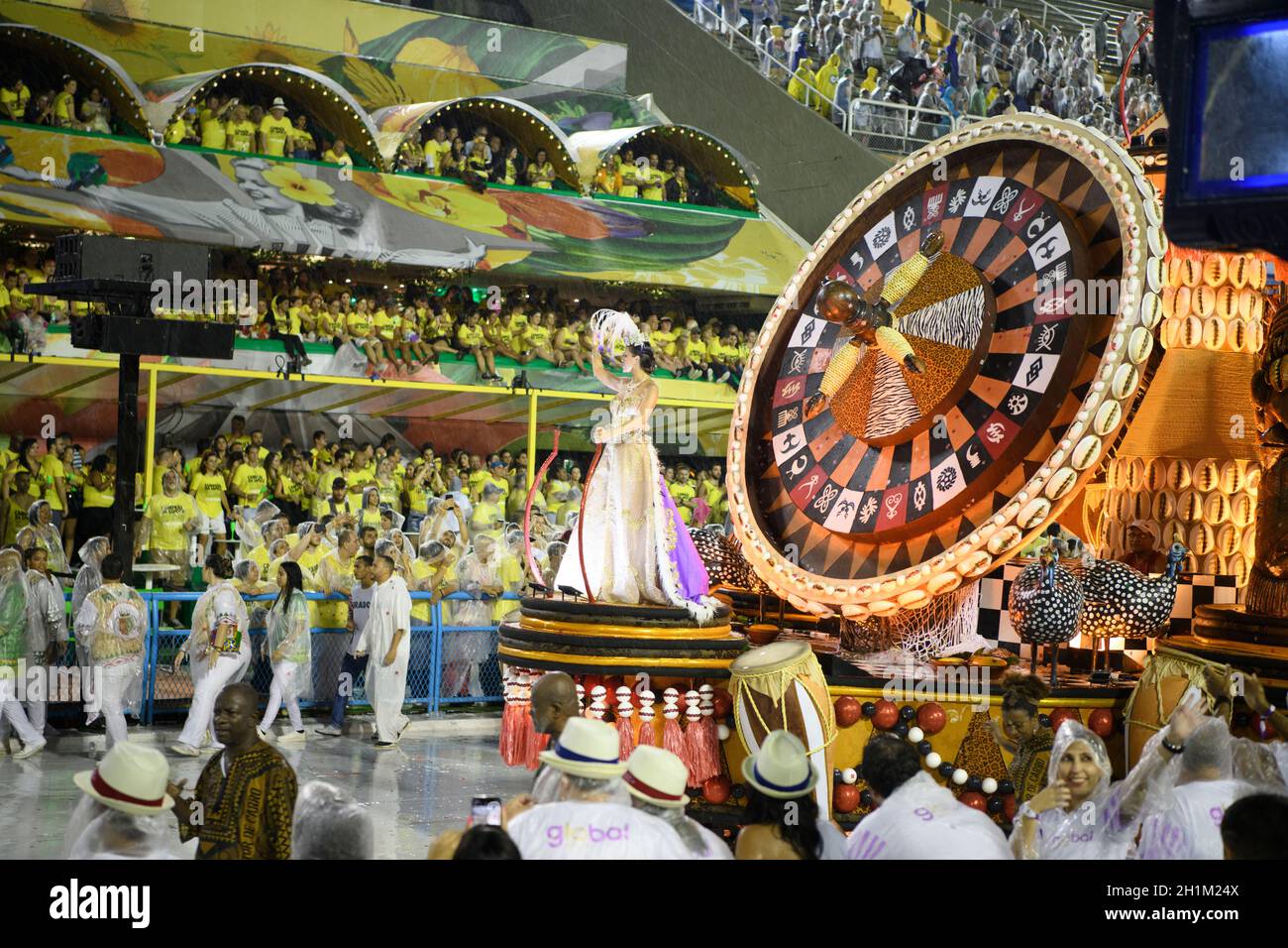 Rio de Janeiro, Brasil- February 29, 2020: Samba Parade at the 2020 ...