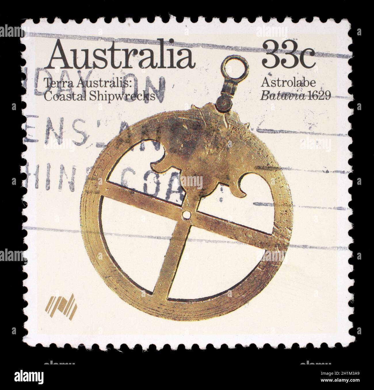 Stamp printed in Australia from the "Bicentenary (1988) of Australian ...