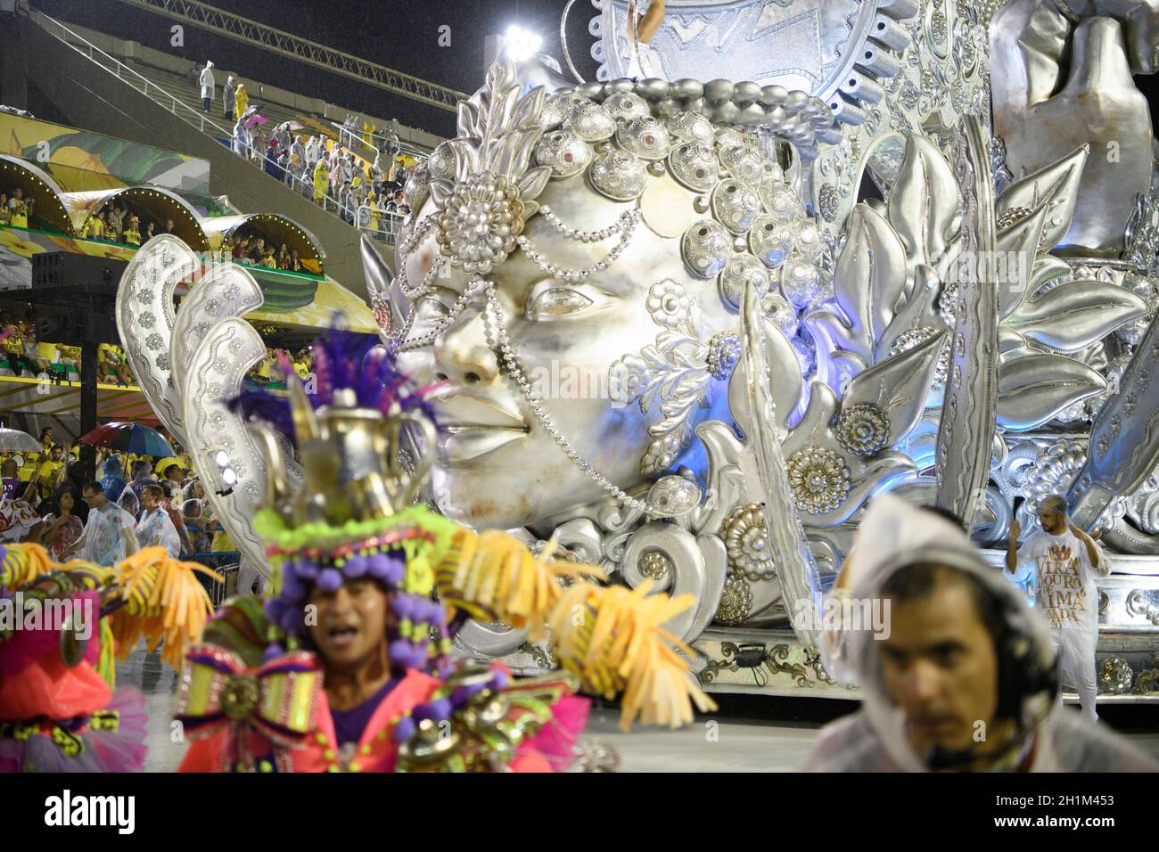 Rio de Janeiro, Brasil- February 29, 2020: Samba Parade at the 2020 ...