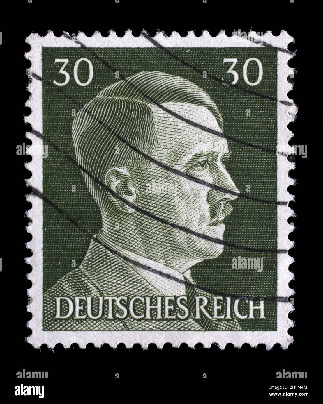 Black hitler stamp hi-res stock photography and images - Alamy