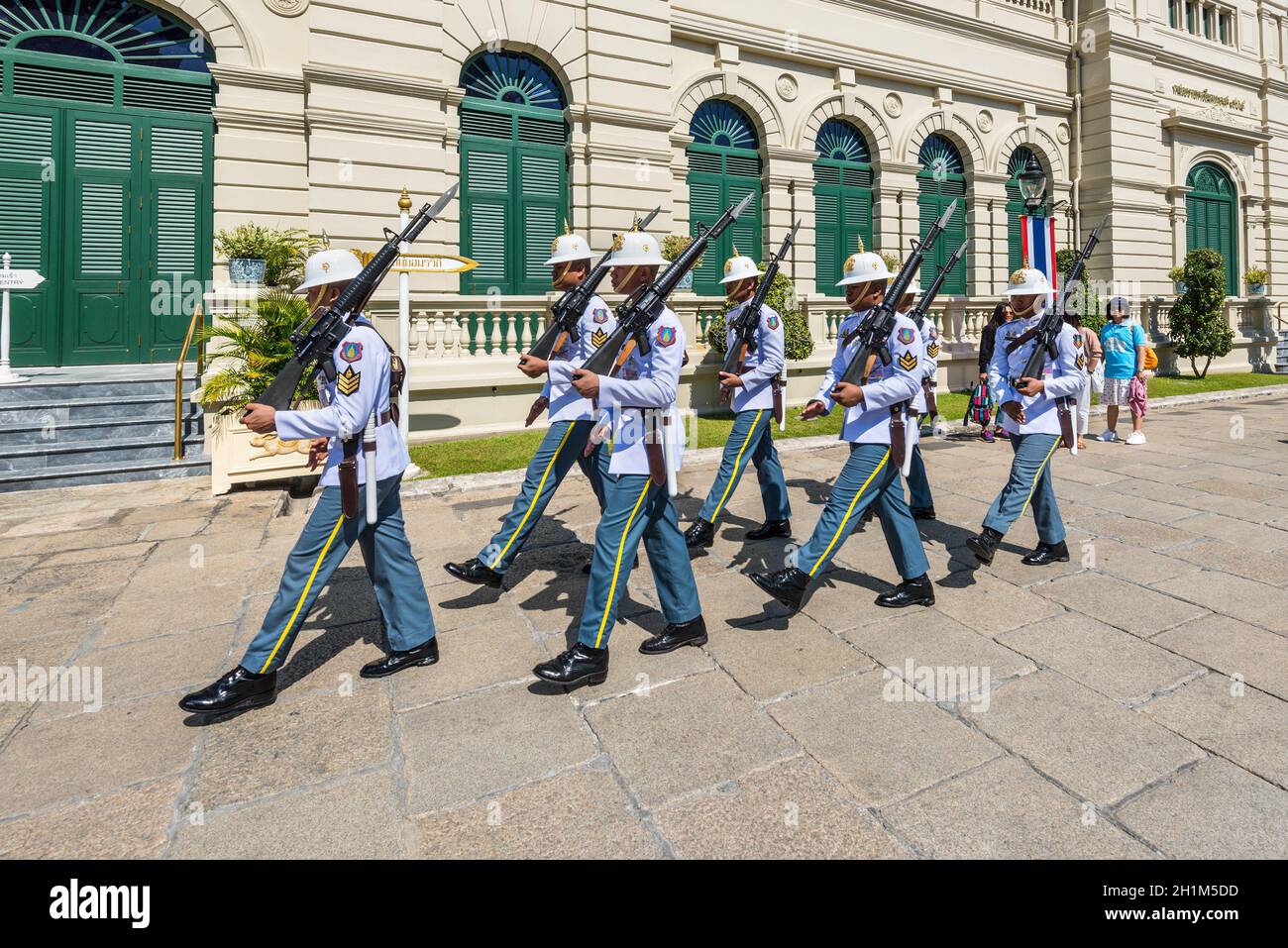 Ceremonial thai guards hi-res stock photography and images - Alamy