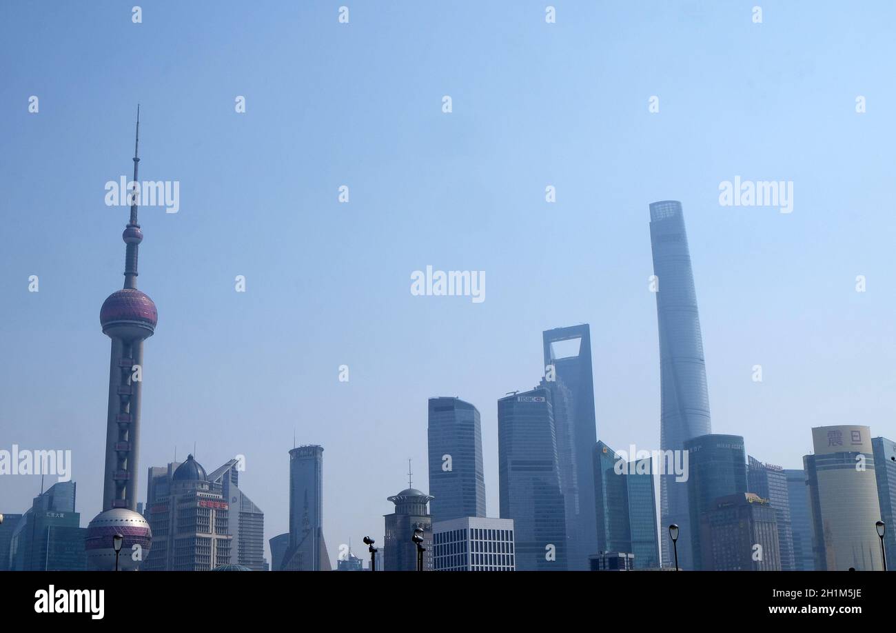 Lujiazui commercial buildings hi-res stock photography and images - Alamy