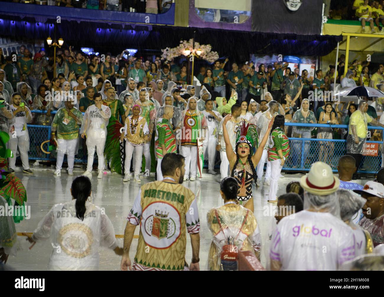 Rio de Janeiro, Brasil- February 29, 2020: Samba Parade at the 2020 ...