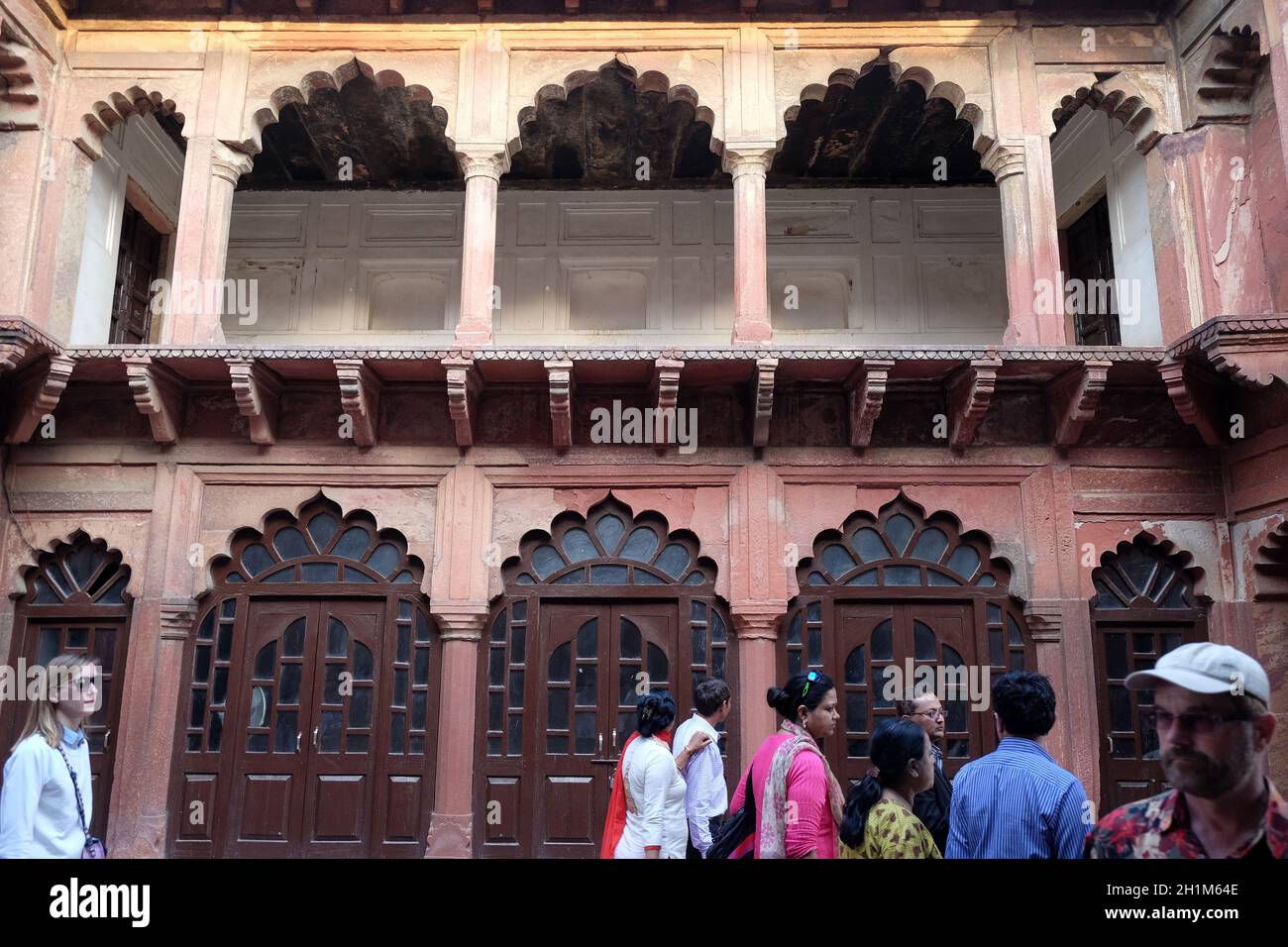Red Fort in Agra. Uttar Pradesh, UNESCO World heritage site, India ...