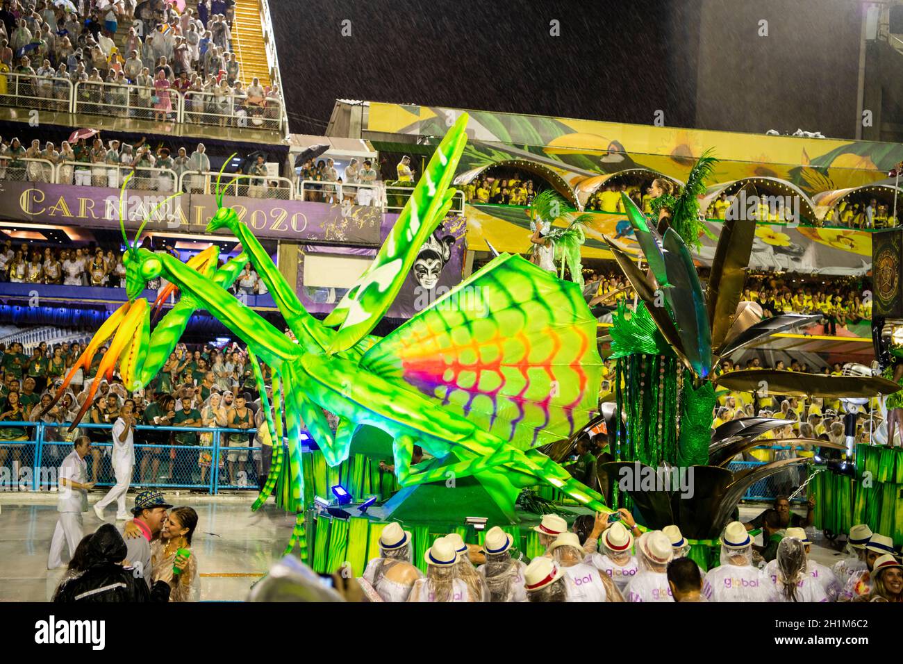 Rio de Janeiro, Brasil- February 29, 2020: Samba Parade at the 2020 ...