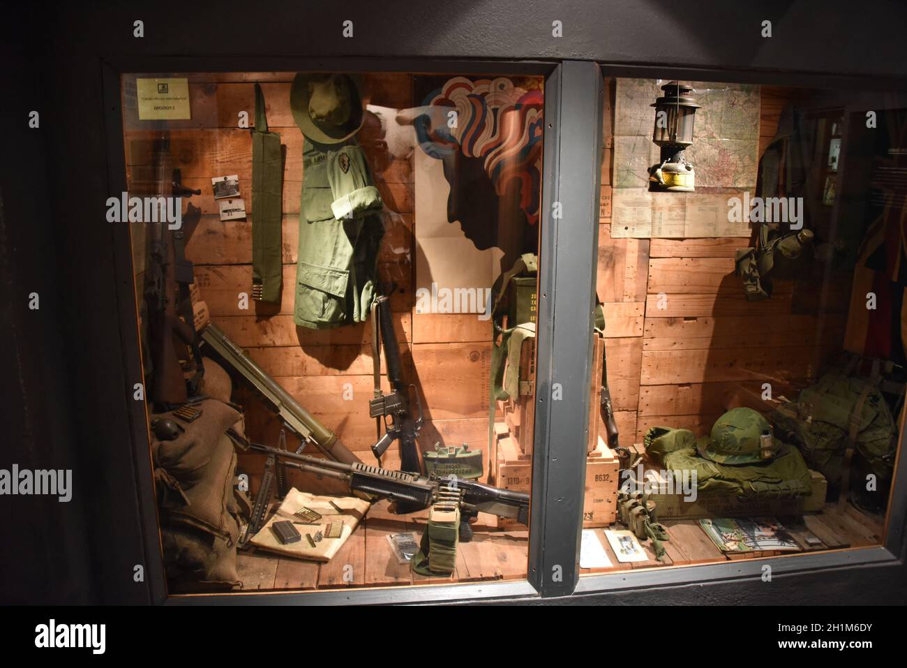 Oahu, HI. U.S.A. 6/9/2021. Fort DeRussy. Constructed Batteries Randolph ...