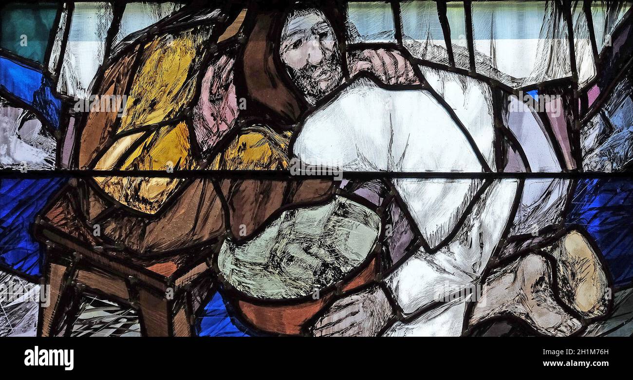 God begins salvation in this world through His Son Jesus Christ, detail ...