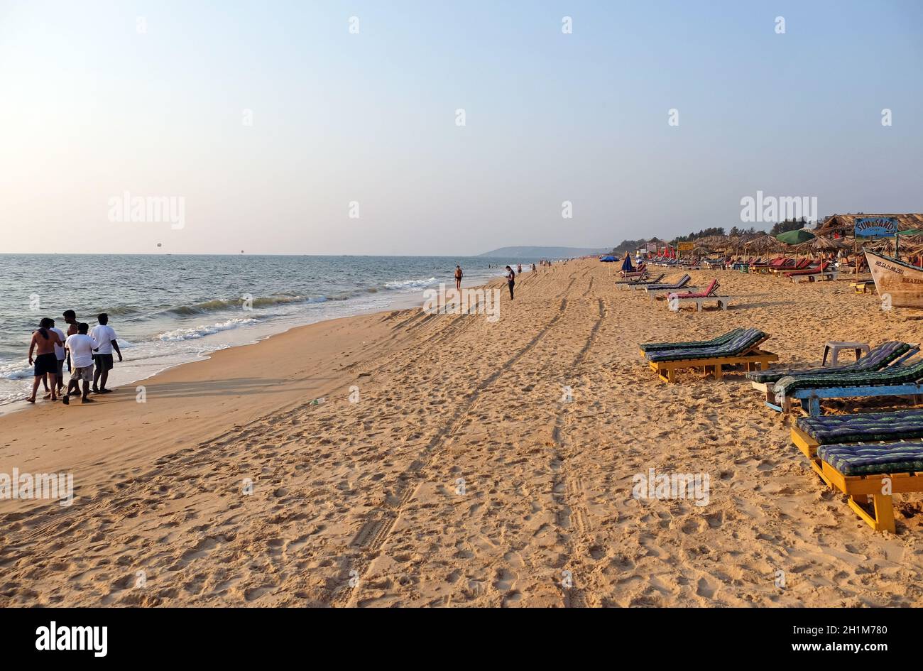 Candolim Beach, North Goa, India Stock Photo - Alamy