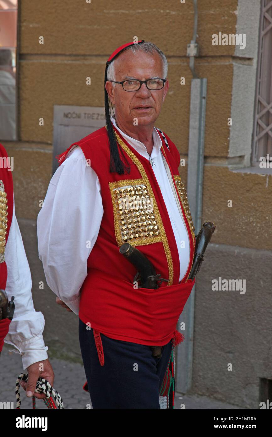 Man in traditional croatian costume hi-res stock photography and images ...