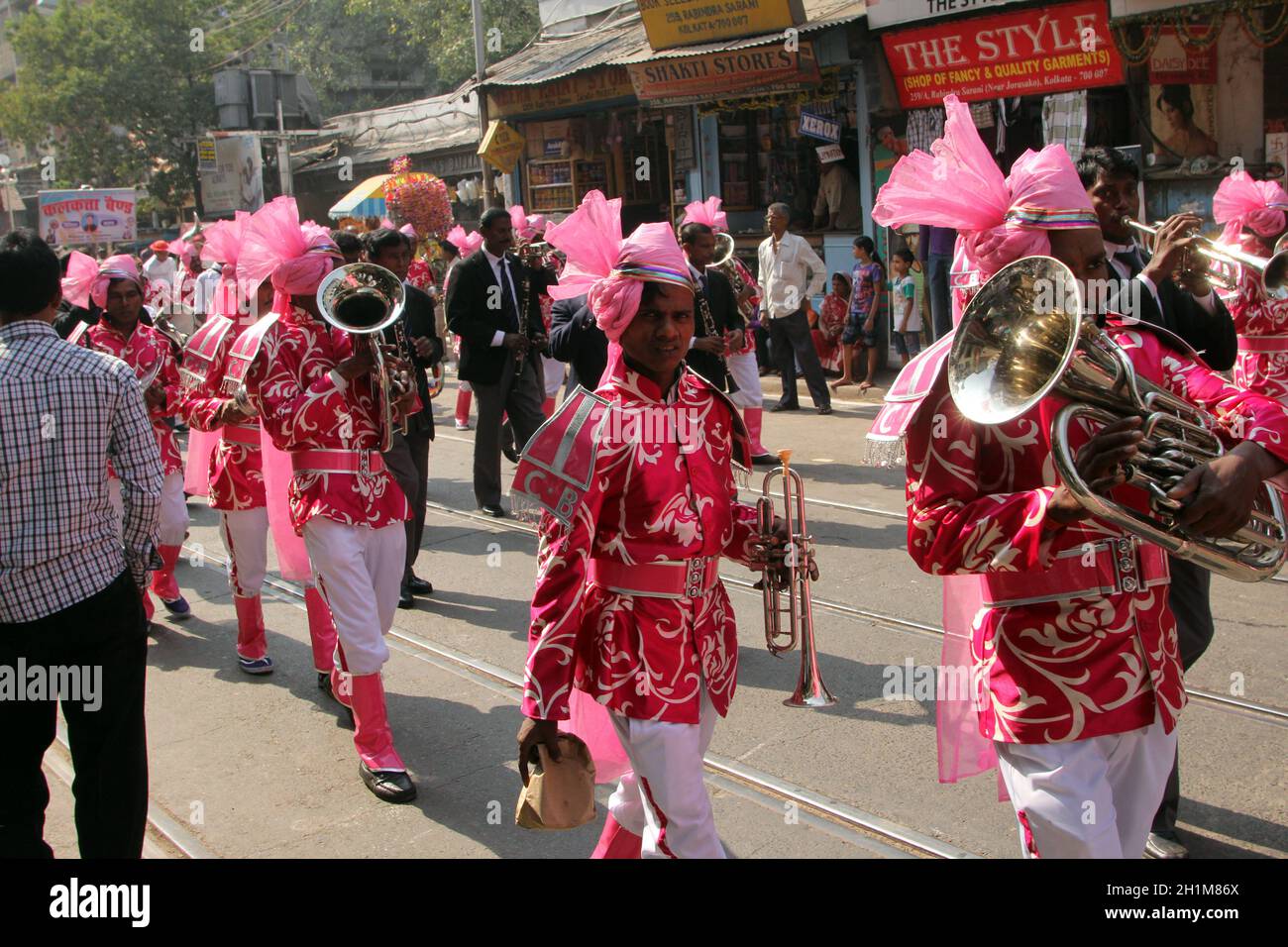 Annual Jain Digamber Procession in Kolkata,India Stock Photo - Alamy