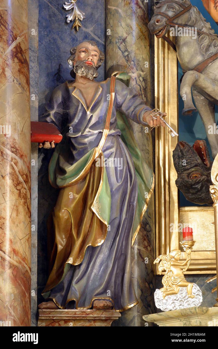 Saint Peter the Apostle Stock Photo - Alamy