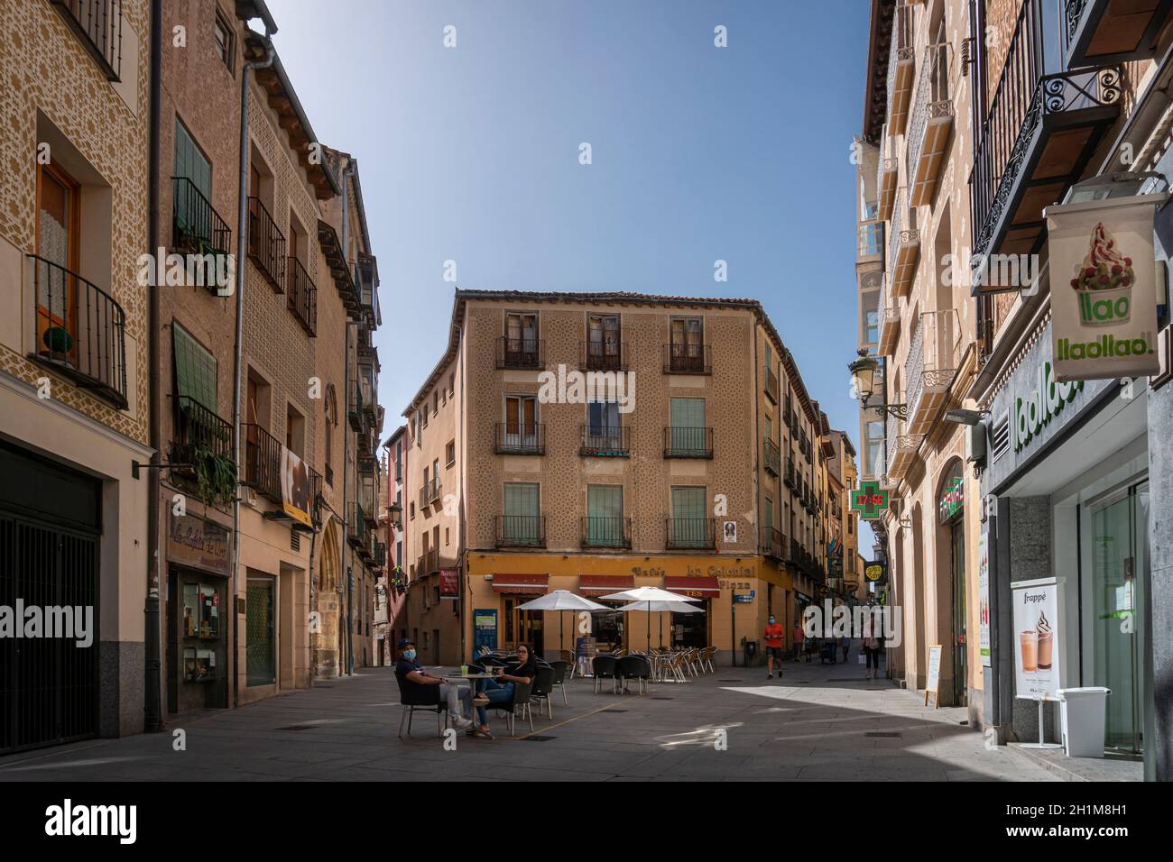 Spanish cafe segovia hi-res stock photography and images - Alamy